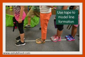 Walk the Line: 5 Tips to Teach Lining Up Procedures – Astute Hoot