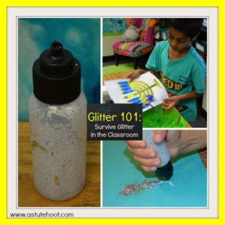 Glitter 101: How to Survive Glitter in the Classroom – Astute Hoot