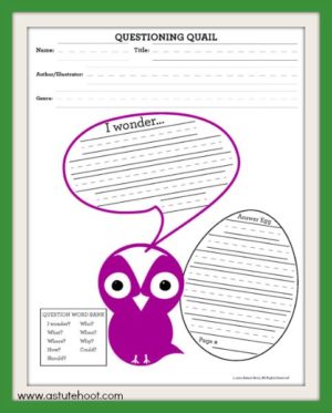 Scaffolding Text-Dependent Questions for Struggling Readers – Astute Hoot