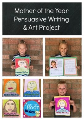 Mother’s Day Mother of the Year Writing & Art Project – Astute Hoot